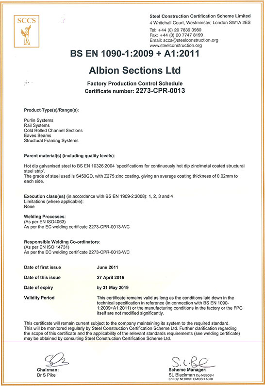 CE – Albion Sections